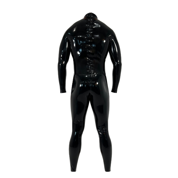 Vex Clothing Joey Latex Catsuit for Men | Slim Fit, Back Zip Closure ...