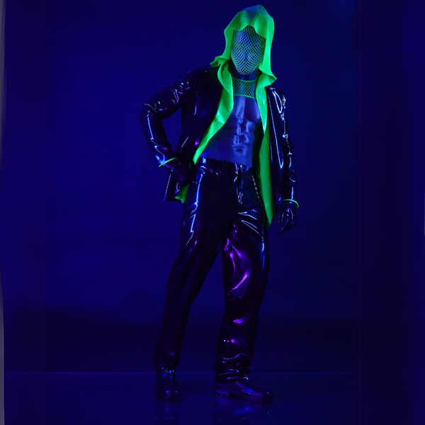 Supernova Jacket – Unisex Hooded Wrap Design | Vex Clothing - Vex Latex