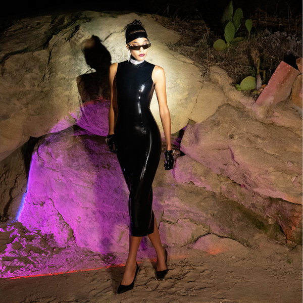 Pamela Dress – Handmade Latex Open Back Dress | Vex Clothing - Vex Latex
