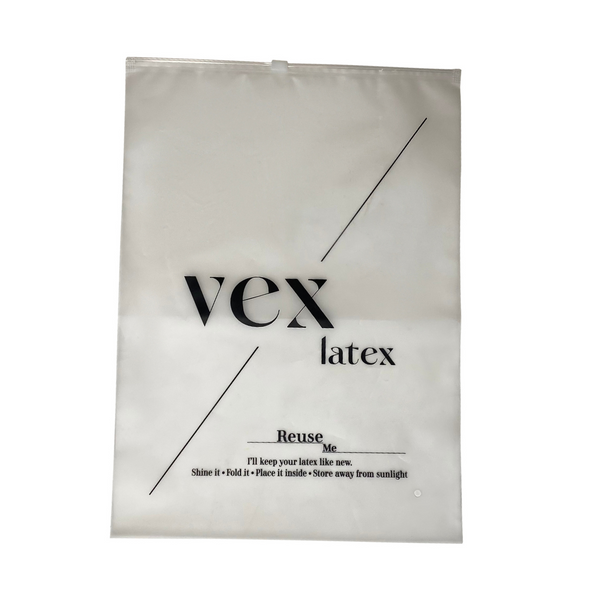 Vex Latex Storage Bags - Handmade Reusable Bags for Latex Garments